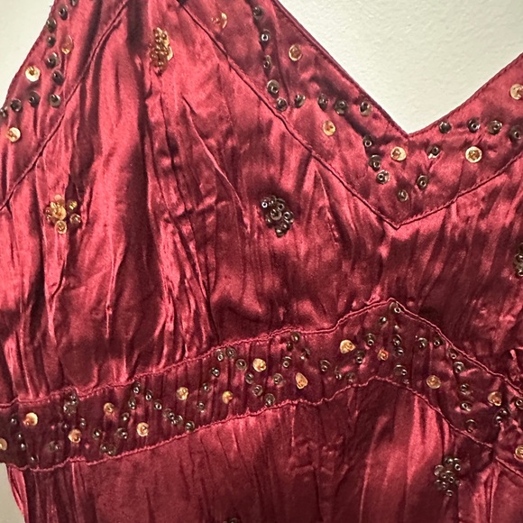 J. Mendel | Tops | Vintage Red Beaded Top | Poshmark